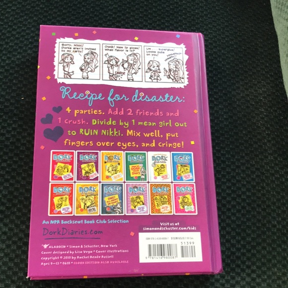 Toys | Dork Diaries Tales From A Not So Popular Party Girl Book 2 ...